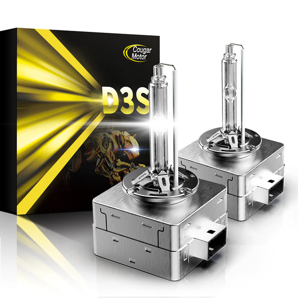 D3S HID Headlight Bulbs | 6000K Diamond White Light | 35W | Hi/Lo Beam ...