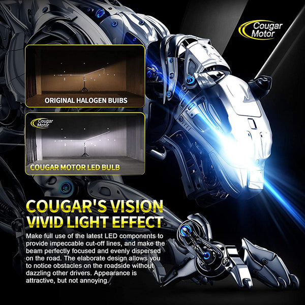 9005 Led Headlight Bulbs | Ultimate Bulbs | Cougar Motor – cougar motor
